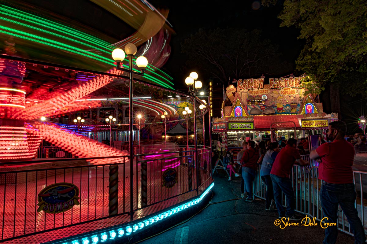 How to Photograph Carnival Lights - Silvana Della Camera Photography
